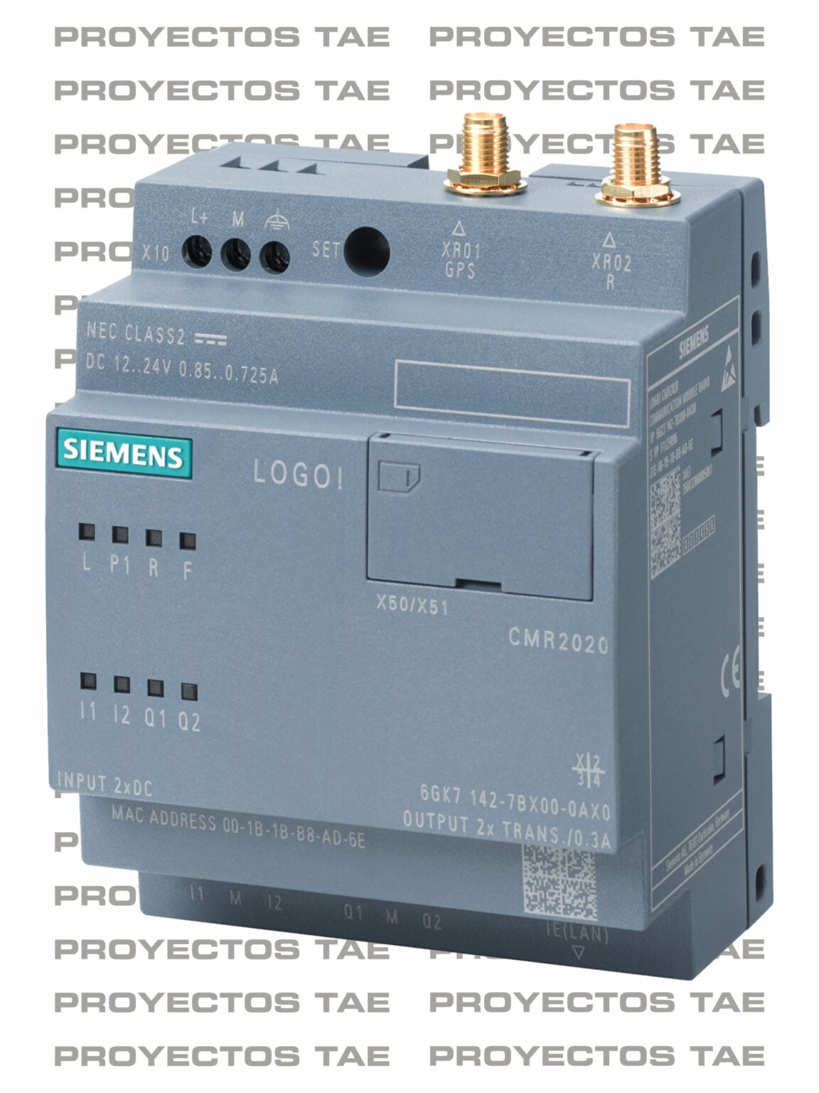 6ED1055-1CB10-0BA2 FA/E/S: 24 V DC/24 V DC/trans., 8 DI/8 DO, 4TE para ...