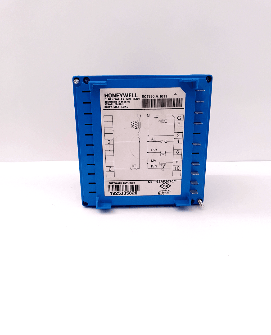 EC7890 A 1011 Control de flama, HONEYWELL - PRODUCTO USADO